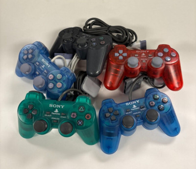 PlayStation 1 PS1 PSOne Dualshock Controller OEM Sony Tested Works Pick ...