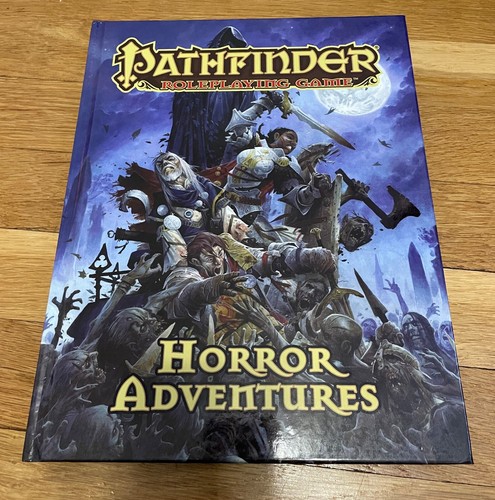 Pathfinder RPG Horror Adventures Hardcover D20 Paizo D&D 3.5 | eBay