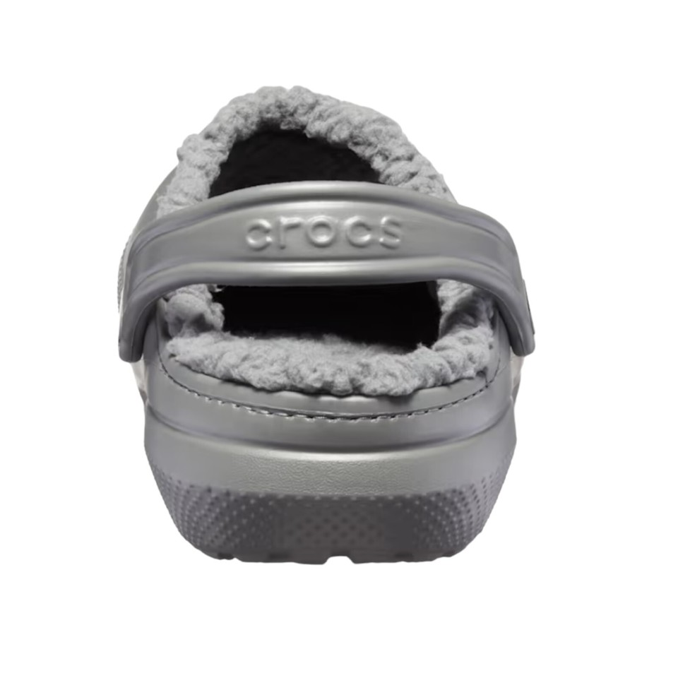 Crocs Lined Adults Mens Womens Classic Warm Faux Fur Slip On Slipper ...
