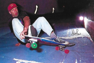 Steve Rocco signed 4x6 photo Skateboarding Big Brother LEGEND RARE COA ...