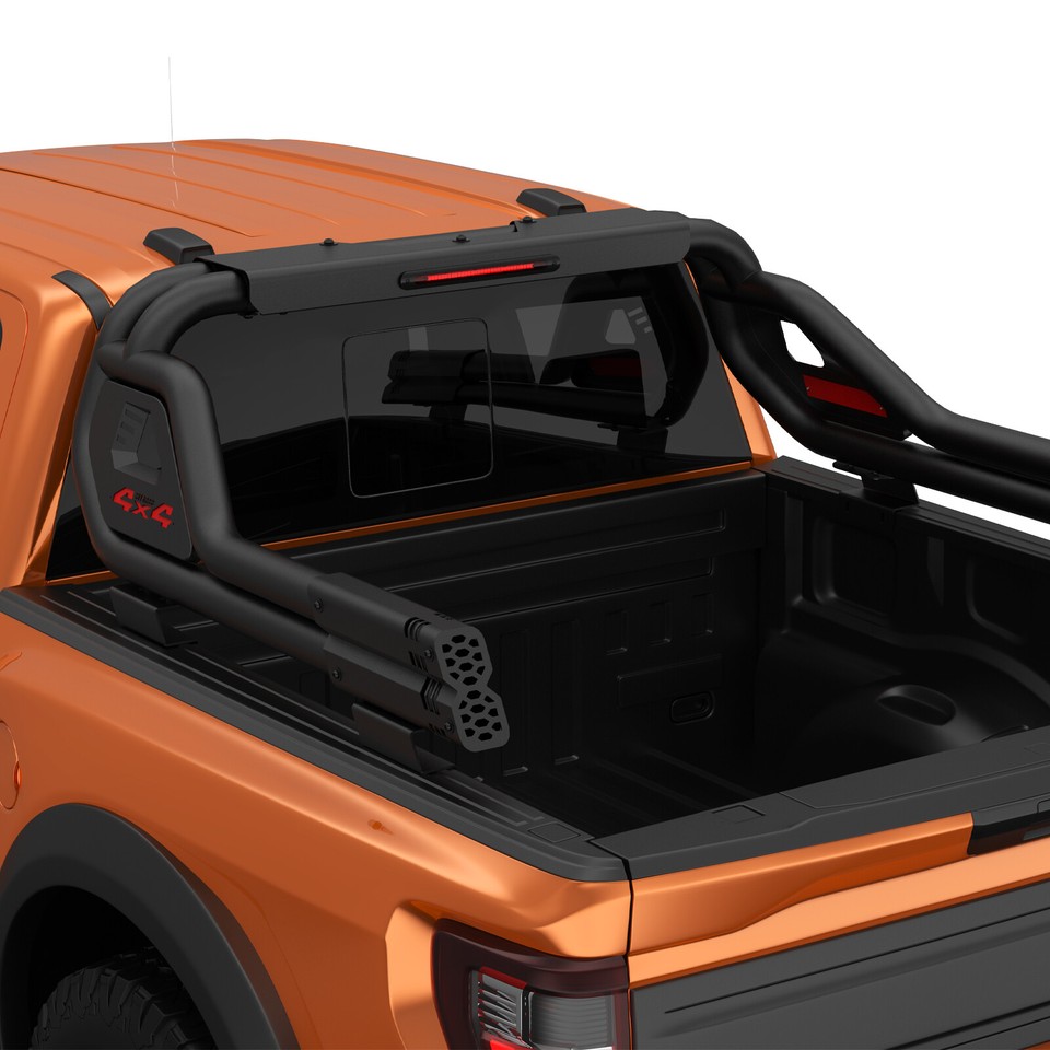 Adjustable Truck Bed Chase Rack Roll Bar For F150 Silverado Sierra Ram ...