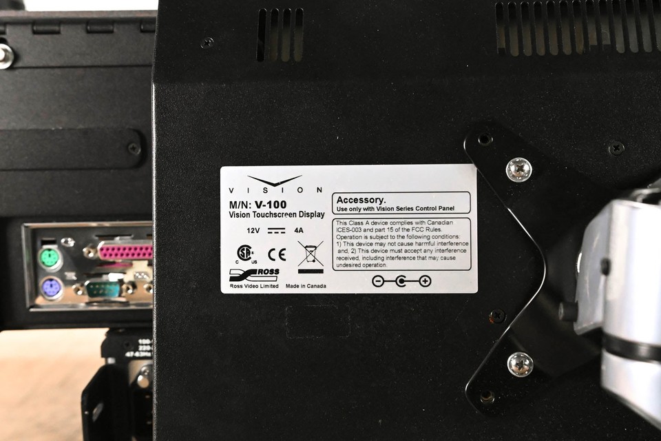 Ross Vision QMD 2 M/E Video Switcher with Vision 2 Panel and ...