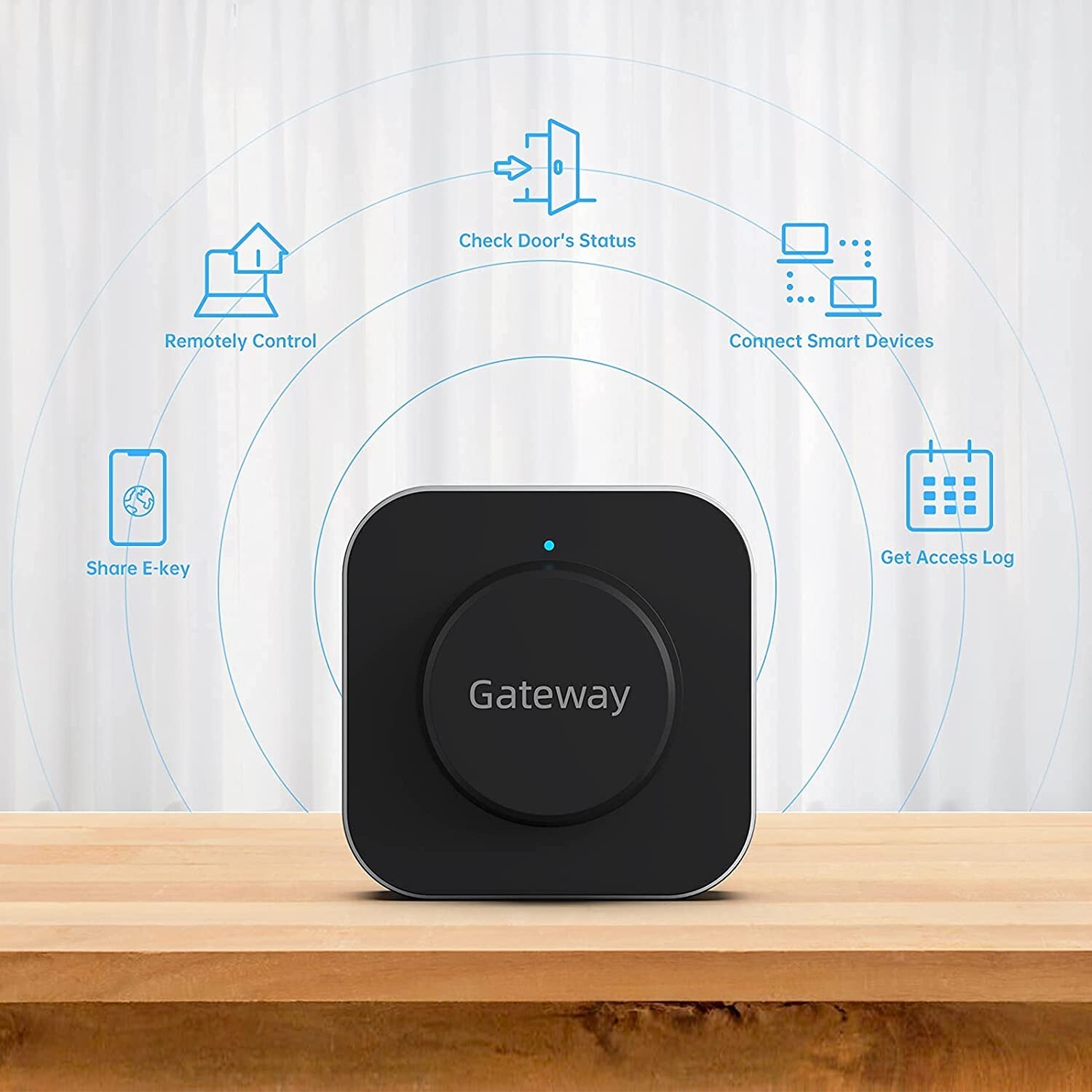 G2 WiFi Gateway Bridge Hub for Keyless Entry Smart Door Lock Deadbolt ...