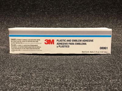 3M 08061 Plastic/Emblem Adhesive 5 Oz Tube | eBay
