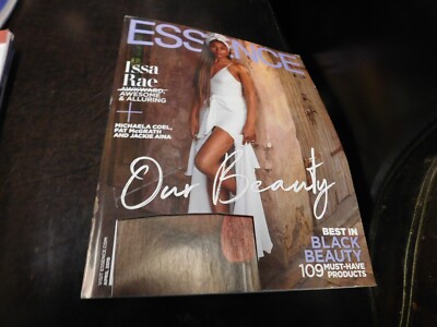Essence Magazine April 2019- Address Cut Out On Cover | eBay