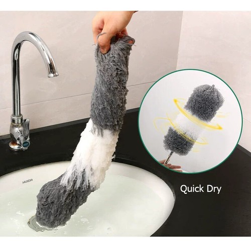 Extendable Feather Duster 280cm Long Telescopic Duster Magic Cobweb ...