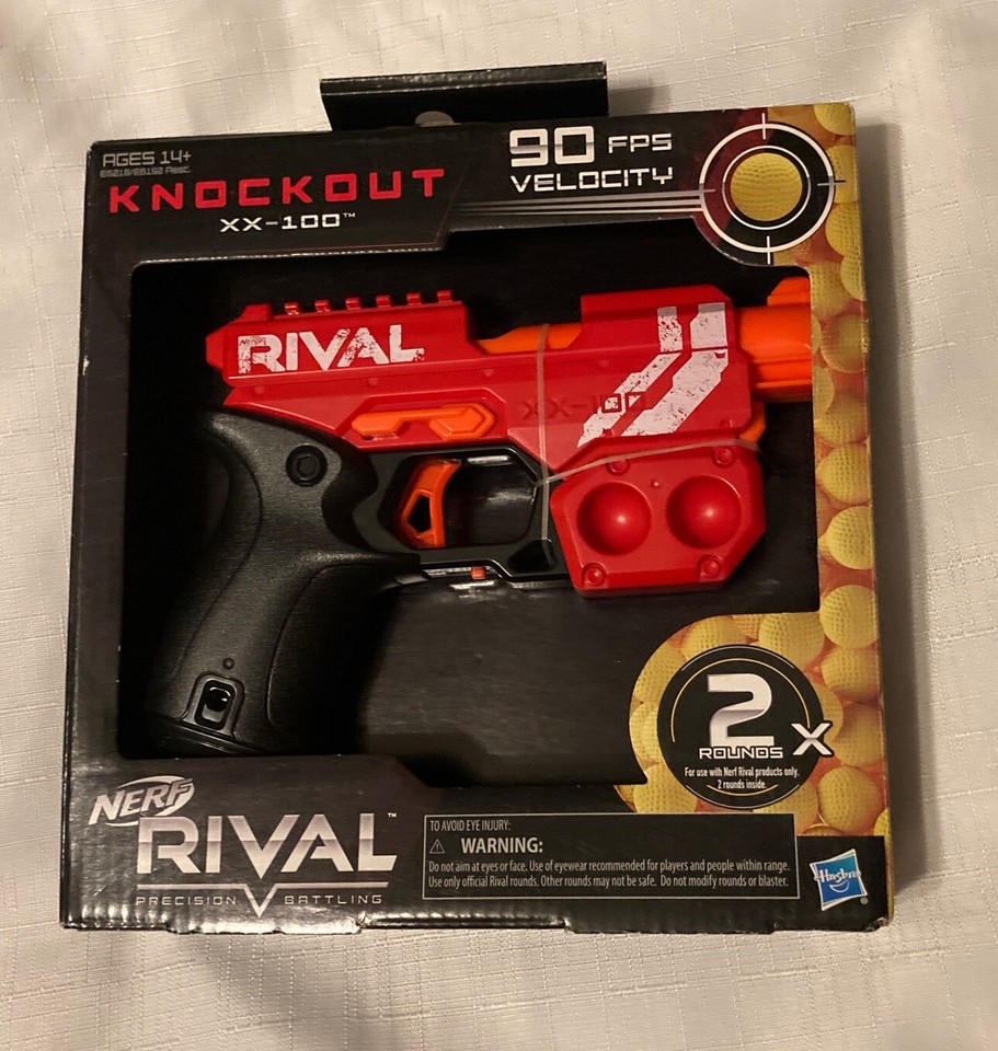 Nerf Rival Red Knockout XX-100 90 FPS Velocity Precision Battling With ...