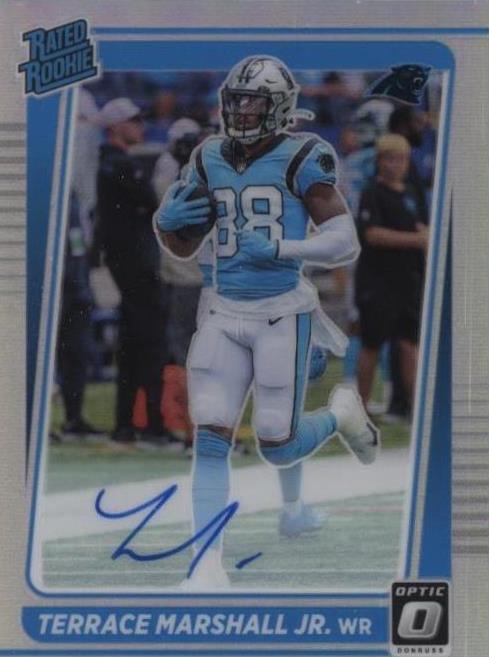 2021 Panini Donruss Optic - Rated Rookie RPS Terrace Marshall Jr. #218 ...