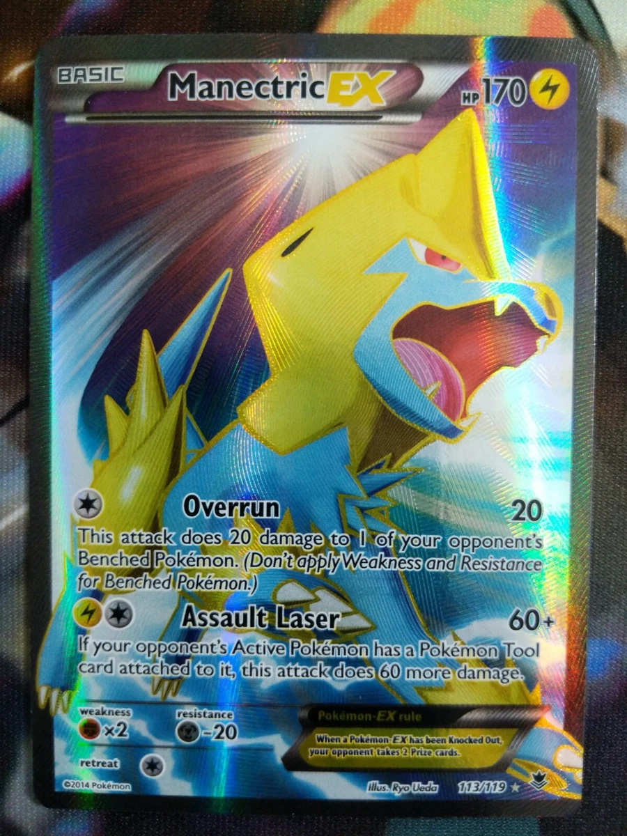 Manectric Pokemon Card