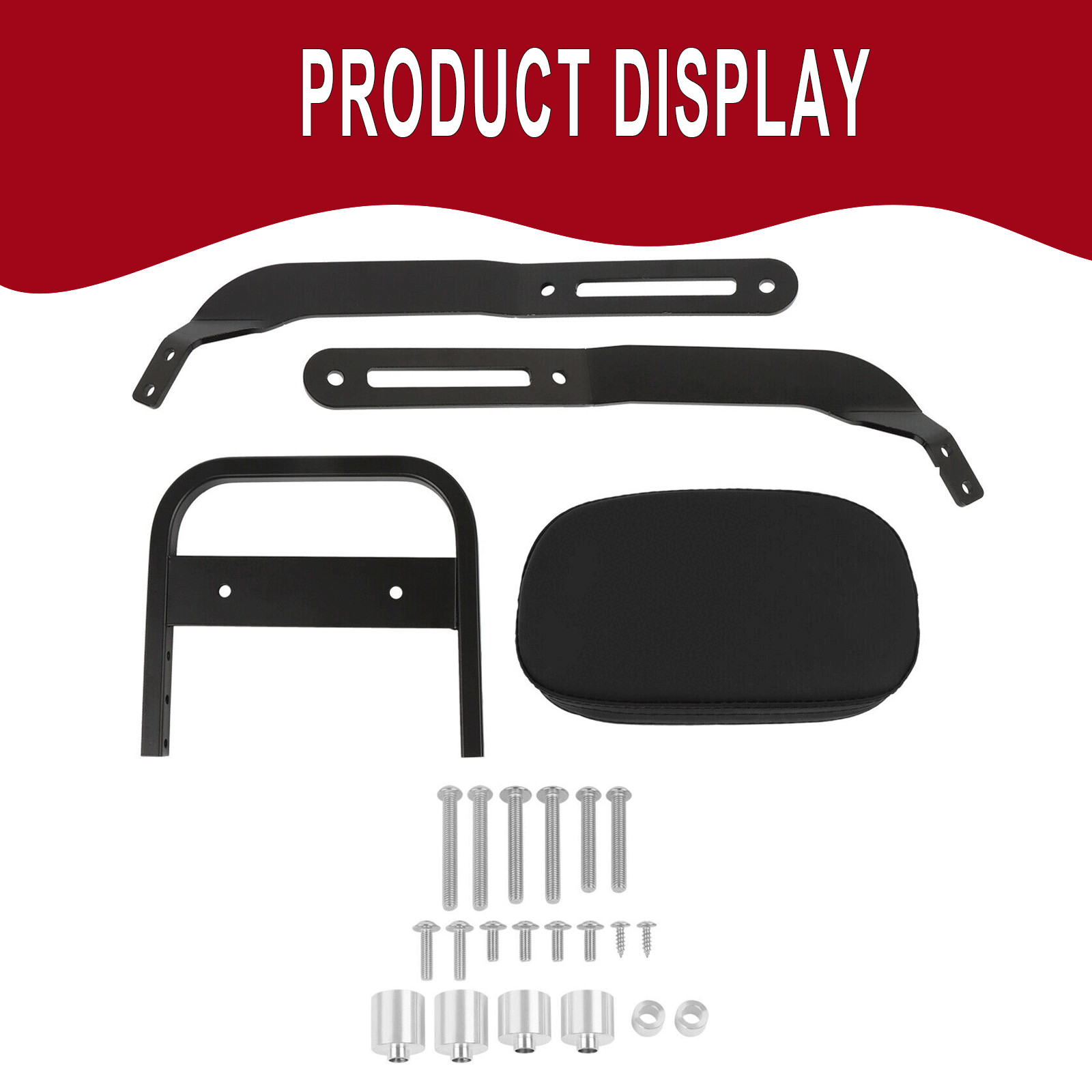 Detachable Passenger Backrest Sissy Bar For Kawasaki ELIMINATOR 500 450 ...