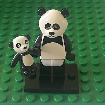 Lego Panda Guy Minifigure Collectible Series 16 71004 Complete | eBay