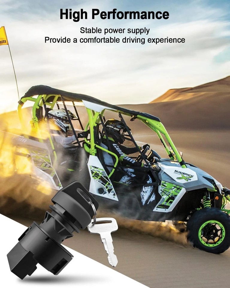 Ignition Switch with Keys Fit for Can-Am 450 650 750 850 1000 Replace ...