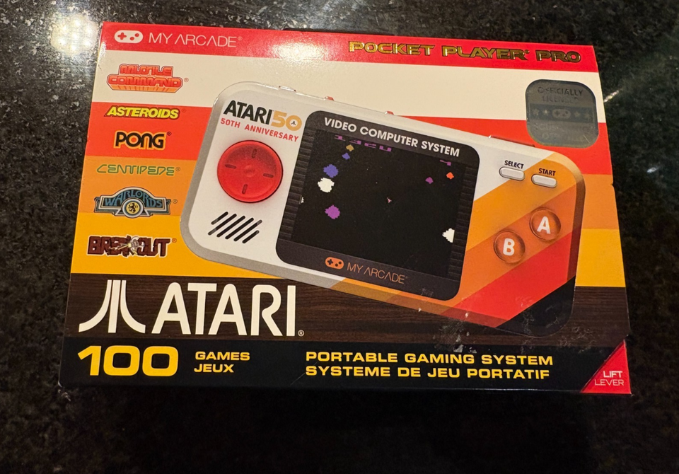 My Arcade Atari Pocket Player Pro: Handheld Video Game Console with 100 ...