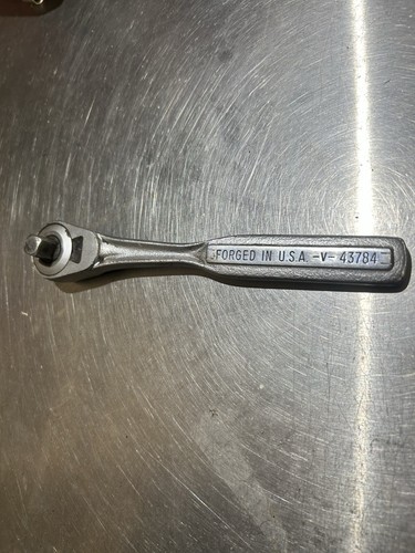 Craftsman 43784 3/8" Quick Release Ratchet Vintage -V- Series USA Not ...