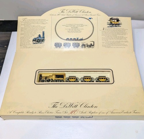 Bachmann 40-130 HO The DeWitt Clinton Pass. Electric Train Set Exillent ...