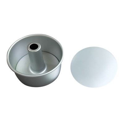 3pcs Aluminum Alloy Live Bottom Hollow Round Cake Mold Baking Pan 8 ...