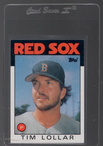 1986 Topps Tim Lollar Baseball Card #297 CS1 Free Shipping #1 | eBay