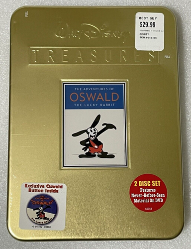 New, Walt Disney Treasures: The Adventures of Oswald the Lucky Rabbit ...