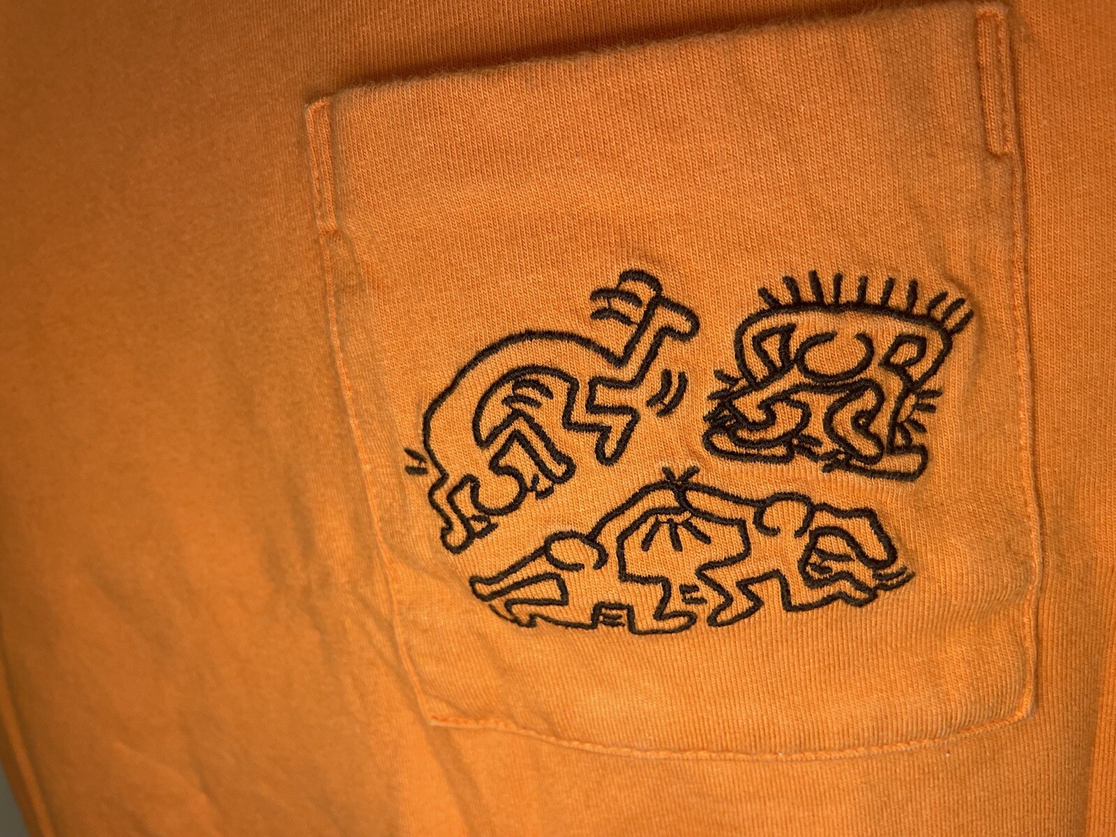 UNIQLO Keith Haring UT Graphic T-Shirt Pocket Tee Siz… - Gem