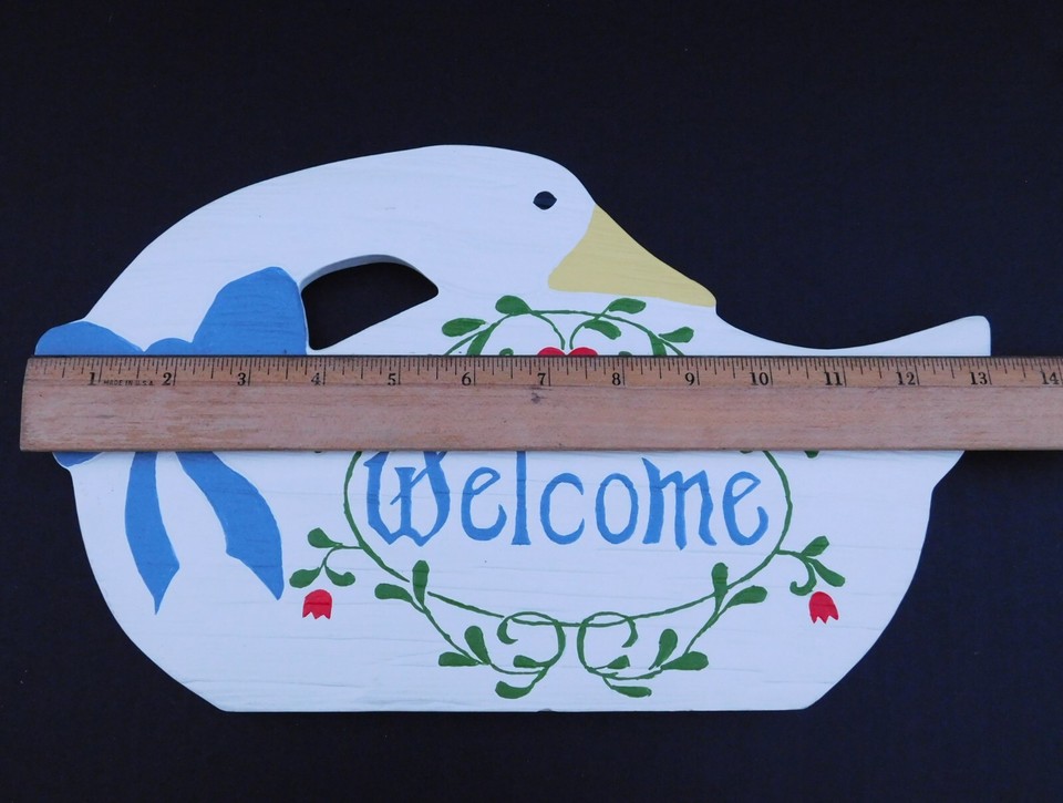 Vintage 1980s Barn Farmhouse Decor Country Chic Ceramic Goose Duck ...