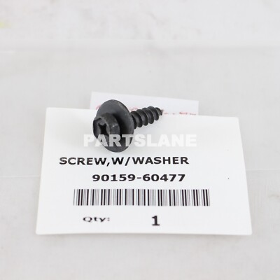 90159-60477 Toyota OEM Genuine SCREW, W/WASHER | eBay
