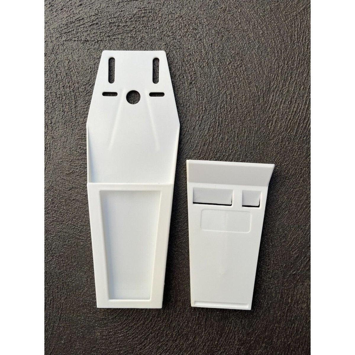 New Butcher's 9" Flat Double Knife Pouch/ Scabbard w Stainless Steel ...