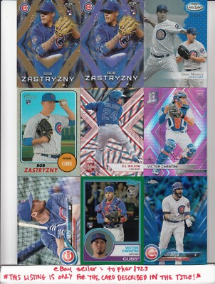 (BC) 2018 Topps Chrome 1983 Green Refractor #79/99 VICTOR CARATINI RC ...