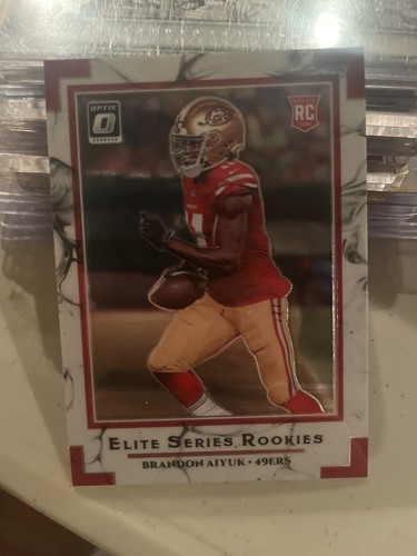 2020 Optic Elite Series Rookies Brandon Aiyuk Rookie 49ers #ESR-BA 1475 ...