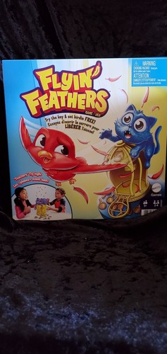 Flyin Feathers Kids Game with Toy Cat & Bird in Birdcage, 2 to 4 ...