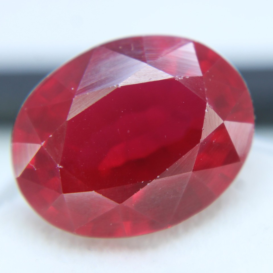 20 Ct Natural Ruby Certified Red Clean Eye Oval Shape Loose Gems | eBay