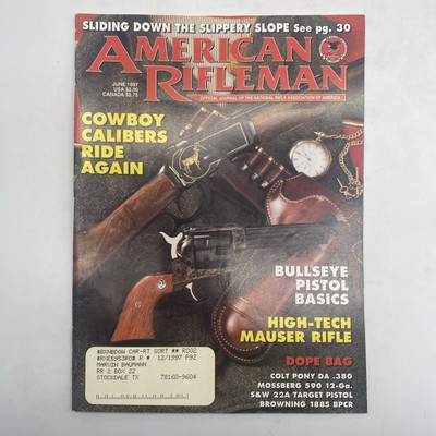 American Rifleman NRA Magazine June 1997 Paperback | eBay