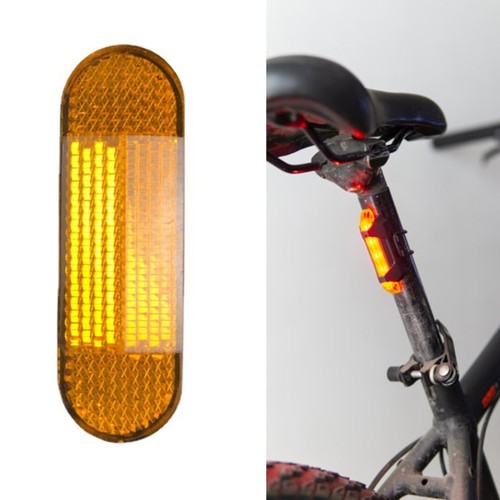 Weatherproofed Cats Eye Reflective Sticker Motorcycle Front Fork Leg ...