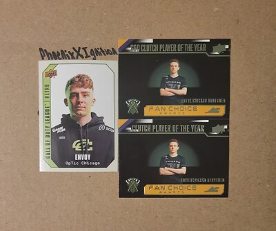 Upper Deck Call of Duty Optic Envoy Retro & Fan Choice Clutch Player ...
