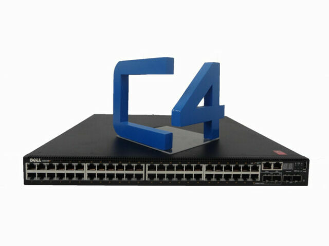 Dell N3048 Ethernet Switch Rack Mount, 48 port - Black for sale online ...