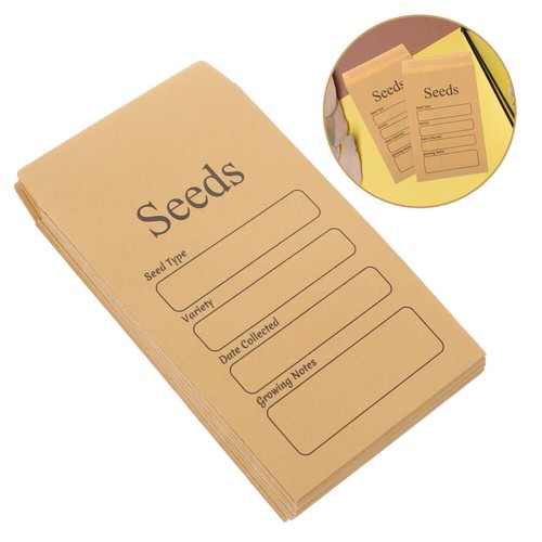 50Pcs Packing Portable Paper Envelopes Small Envelopes for Storage Home ...