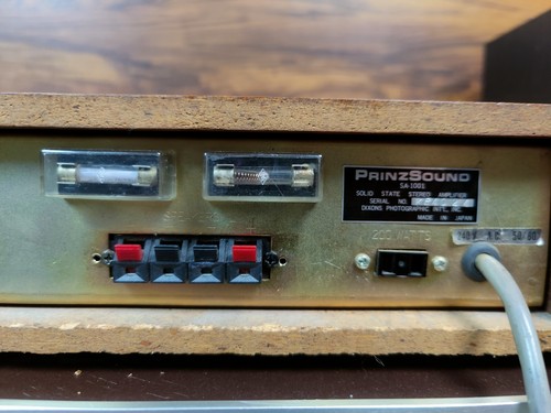Vintage Prinz Sound SA-1001 Solid State Integrated Stereo Amplifier ...