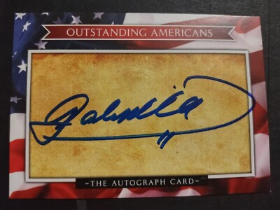 GABRIELLE REECE USA STAR SIGNED AUTOGRAPHED OUTSTANDING AMERICANS ...