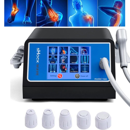 ESWT 10 Bar Pneumatic Shockwave Therapy Machine Pain Relief ED ...