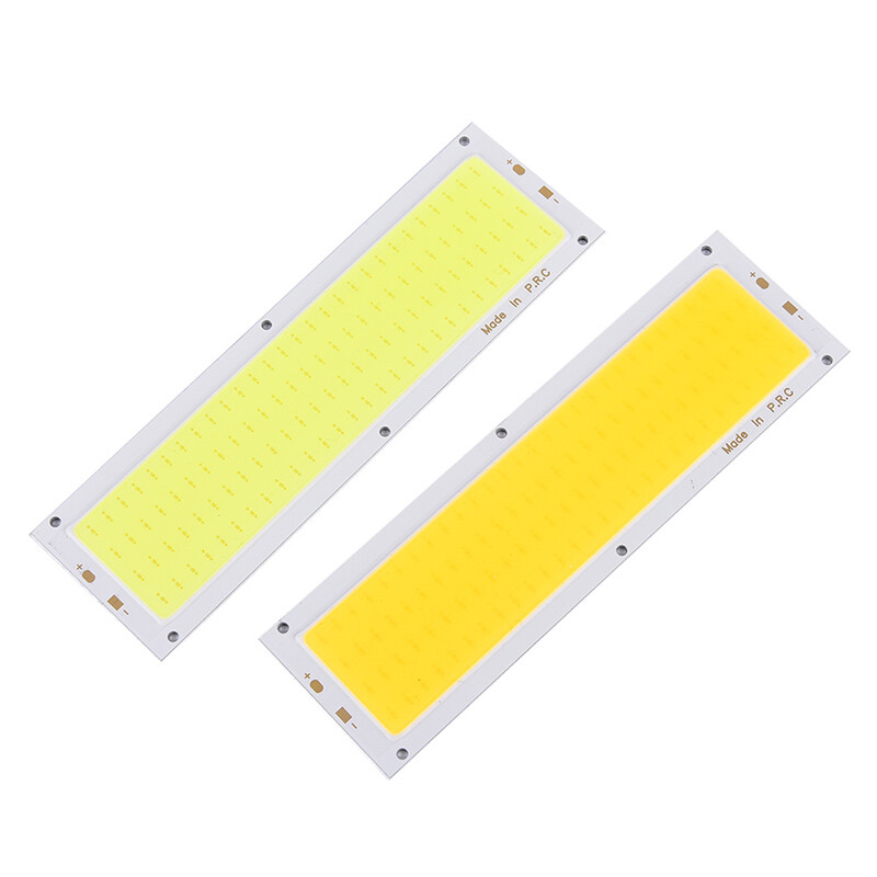 1000LM 10W COB LED Strip Light High Power Lamp Chip Warm/Cool White 12V ...