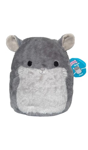 Squishmallow 12" Miper Mouse FuzzAMallow Soft Gray Fuzzy Pet Plush ...