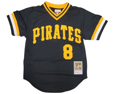 Mitchell & Ness Black MLB Pittsburgh Pirates Willie Stargell BP ...