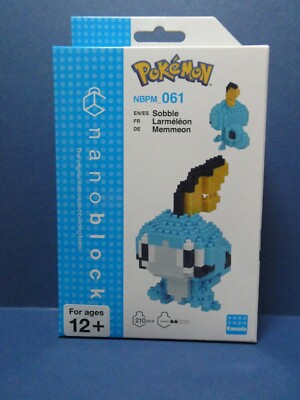 NEW, UNOPENED KAWADA POKEMON NANOBLOCKS NBPM 061 - SOBBLE - 210 PIECES | eBay