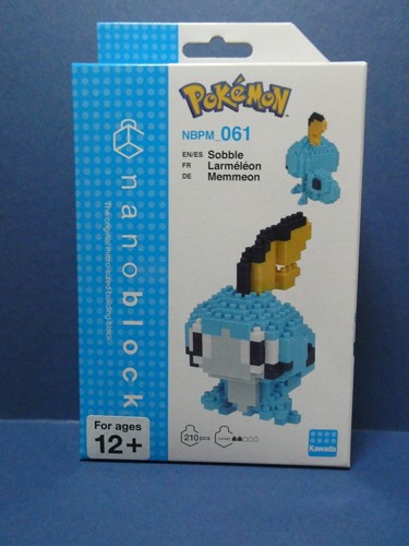 NEW, UNOPENED KAWADA POKEMON NANOBLOCKS NBPM 061 - SOBBLE - 210 PIECES | eBay
