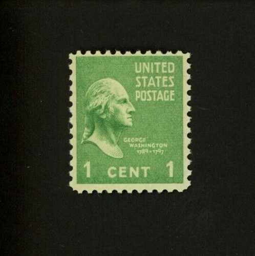 NOT RARE - STAMP VINTAGE 1 CENT GEORGE WASHINGTON U.S. POSTAGE STAMP ...