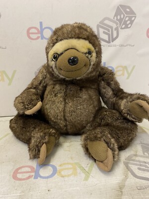 Sofaworks Sofology Neal the Sloth Plush Soft Cuddly Toy Brown Sloath ...