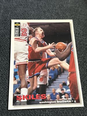 1995-96 Collector's Choice Washington Bullets Basketball Card #228 ...