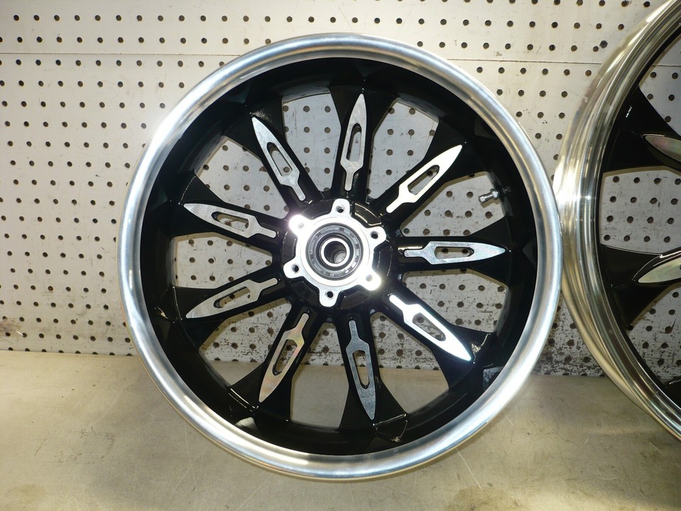 VICTORY POLARIS CAST 21" FRONT & REAR WHEEL RIM 16x5.0 21x3.5 1522247 ...