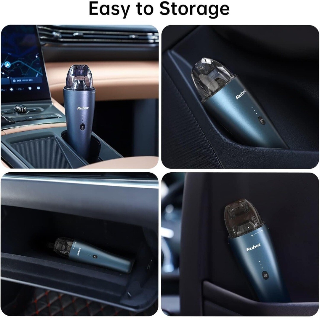 Mini Car Vacuum, Desk Vacuum Cleaner Handheld Vacuum Cordless,Portable ...