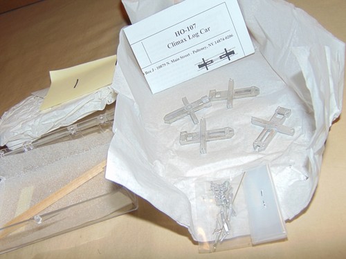 KEYSTONE LOCOMOTIVE WORKS HO-107 2 CLIMAX LOG CAR KIT - BRAND NEW #1 | eBay