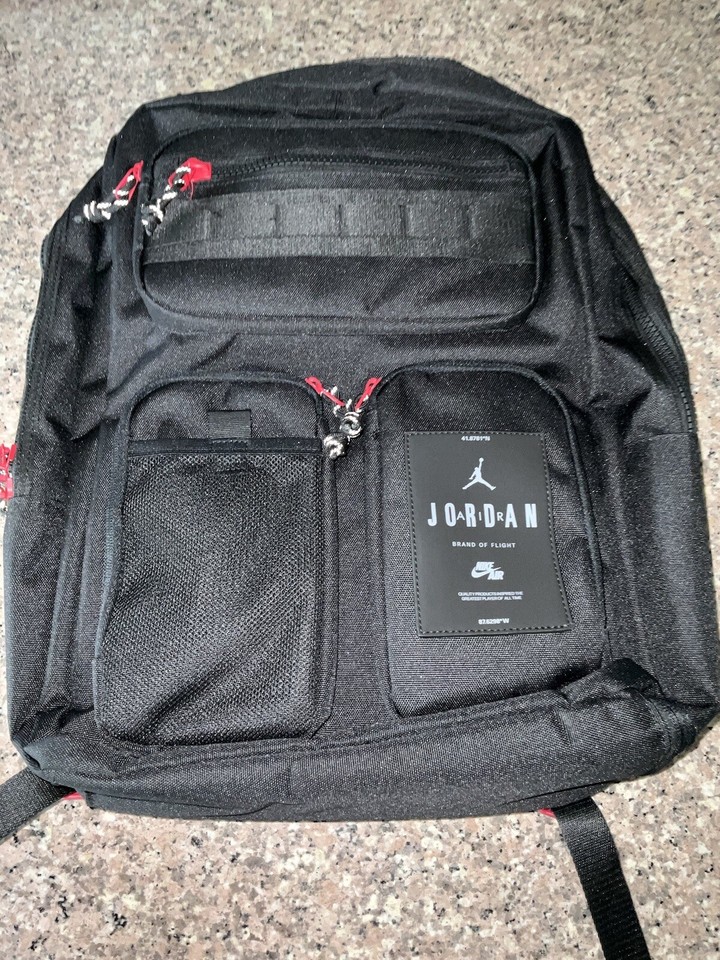 Jordan Air Hesi Backpack Nike App Limited Release Black MA0838 023 NWT ...